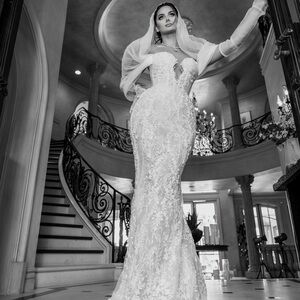 jolipoli couture | Dresses | Jolipoli Elegant White Lace Bridal Gown ...